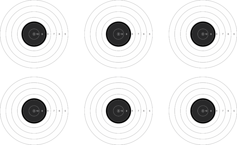 Reduced NRA High Power Target Dimension Calculator – Bison Ops